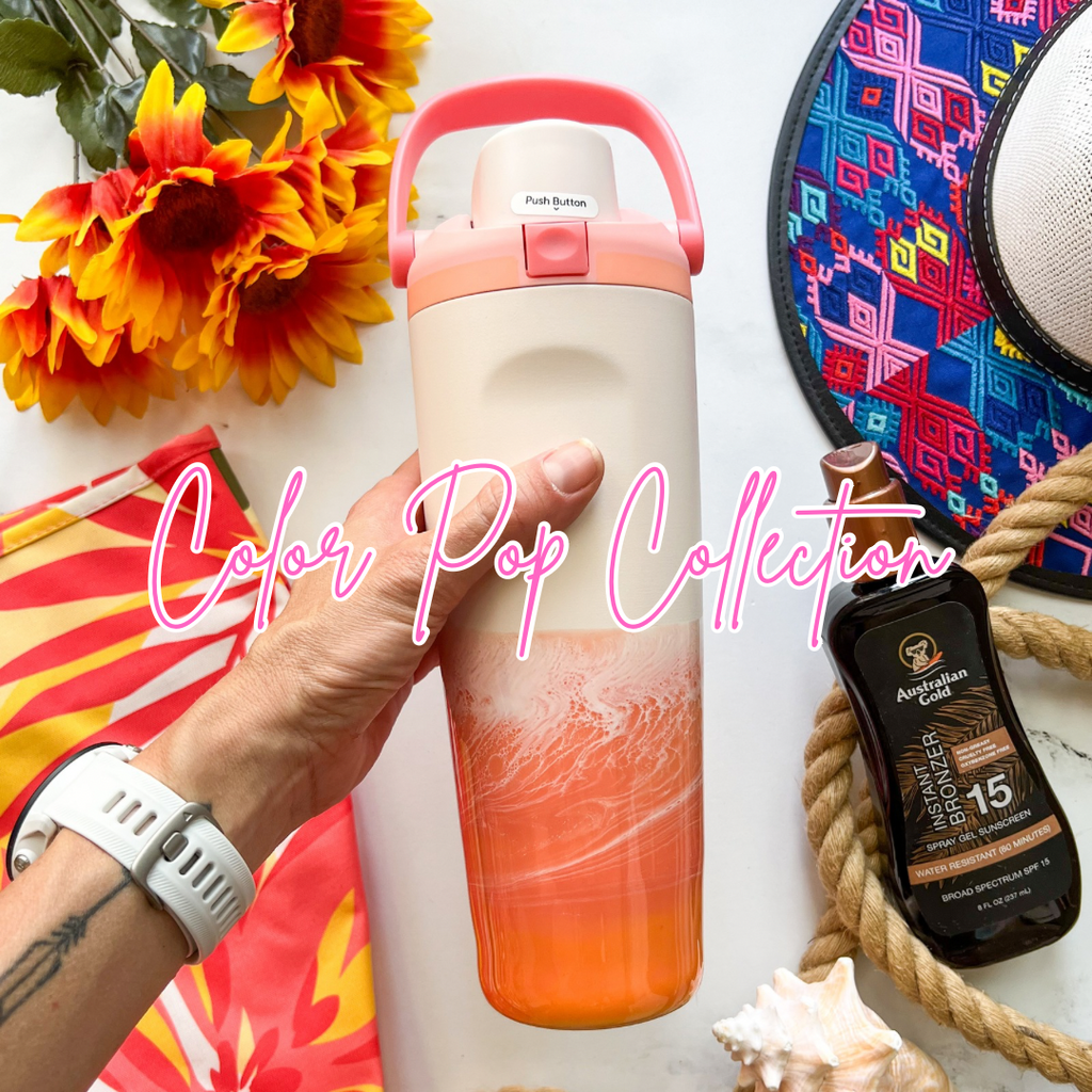 Color Pop Collection – Citrus Waves Art