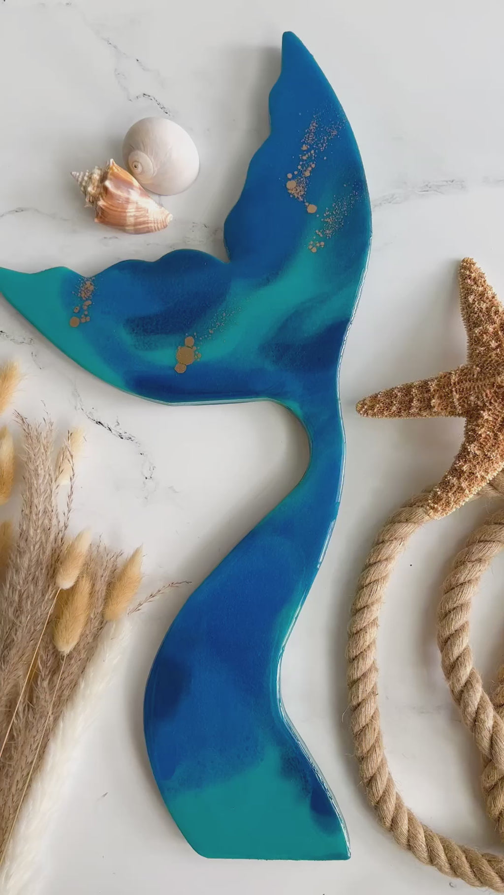 Mermaid Tail Wall Art to – Citrus Waves Art